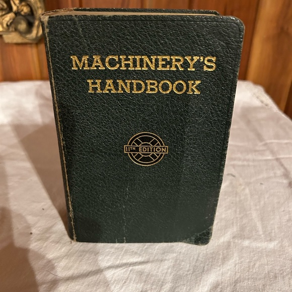Other | Vintage Machinerys Handbook 11th Edition 1944 | Poshmark